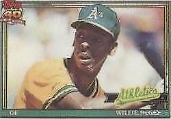 1991 Topps Micro - Willie McGee #380 for sale online | eBay