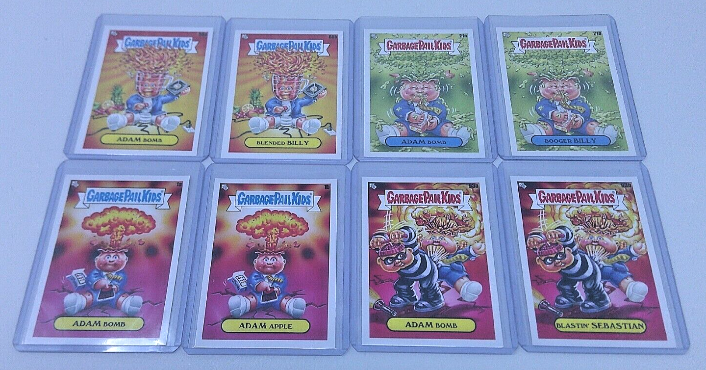 2020-21 Garbage Pail Kids Lot of 8 ADAM BOMB Cards GPK | eBay