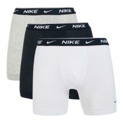 Nike Men's Boxers Three Pack Elastic Waist Dri-FIT Athletic Tight Fit ...