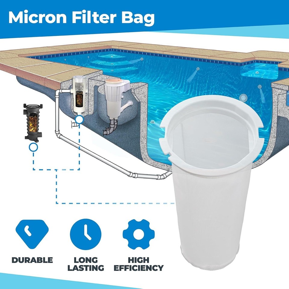 004152451700 Fine Mesh Bag for Paramount Debri In-Deck & Canister, 600 ...