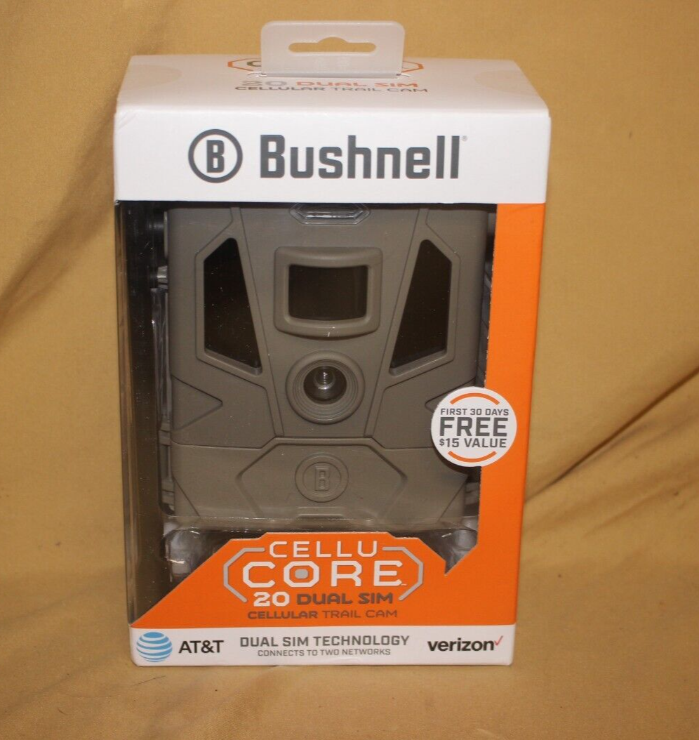 Bushnell 119904D CELLU CORE 20 DUAL SIM Trail Camera AT&T VERUZIB NET ...