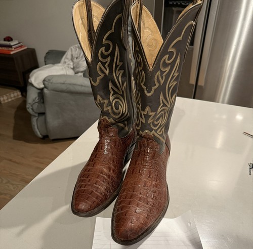 Justin Hornback Lizard 12D Boots, No Splits, Tears, Or Dry Spots. Super ...