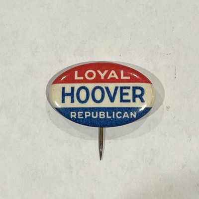 1928 Herbert Hoover President Campaign Political Button Pinback Pin ...
