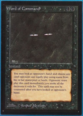 Word of Command Collectors' Edition NM (Reserved List Card) (465271 ...
