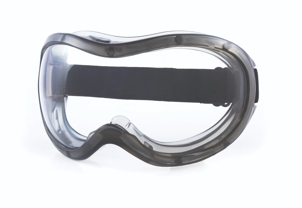 Industrial Grade Safety Goggles Anti Fog Clear Lens Lab Goggles PPE ...