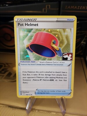 Pot Helmet Cosmic holo Pokemon Prize Pack Promo Pokemon Card NM/LP | eBay