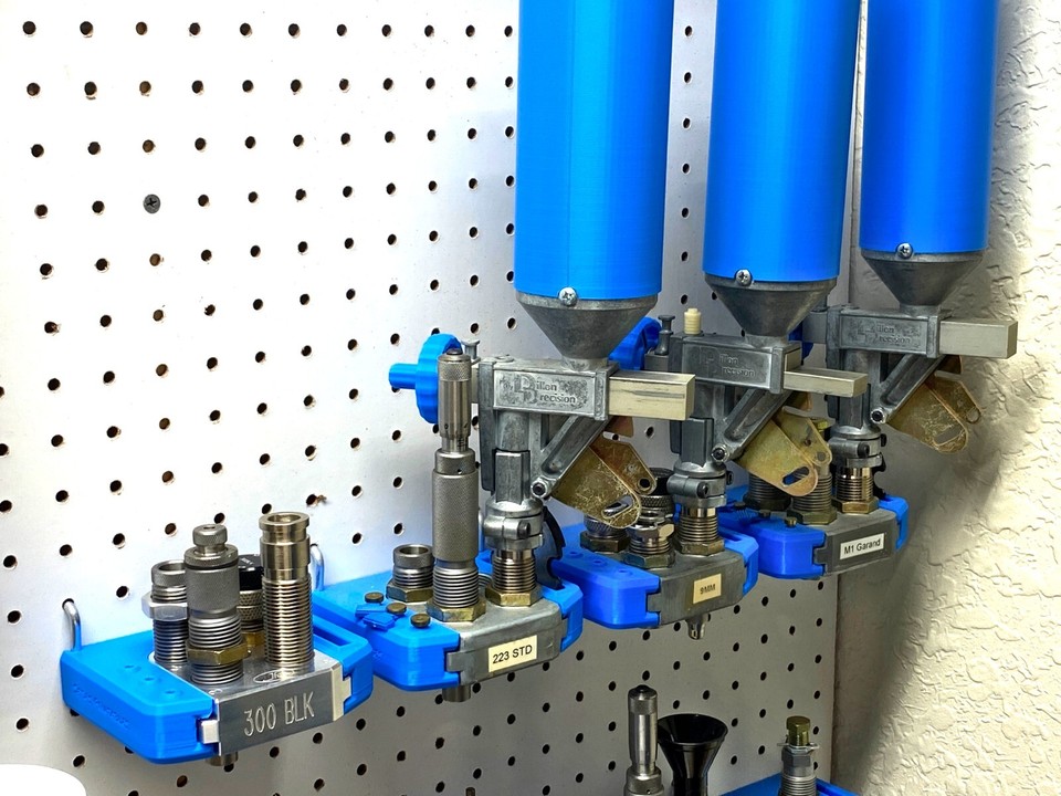 Dillon 550 Tool Head Pegboard Mount Organizers (MADE IN THE USA!) | eBay