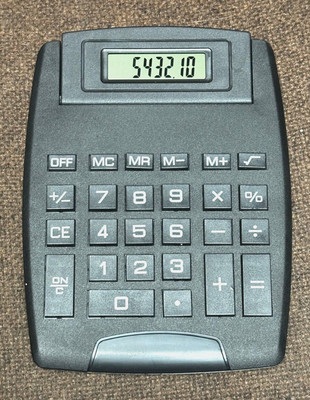 Jot 8 Digit Large Jumbo Desk Top Calculator NEW | eBay