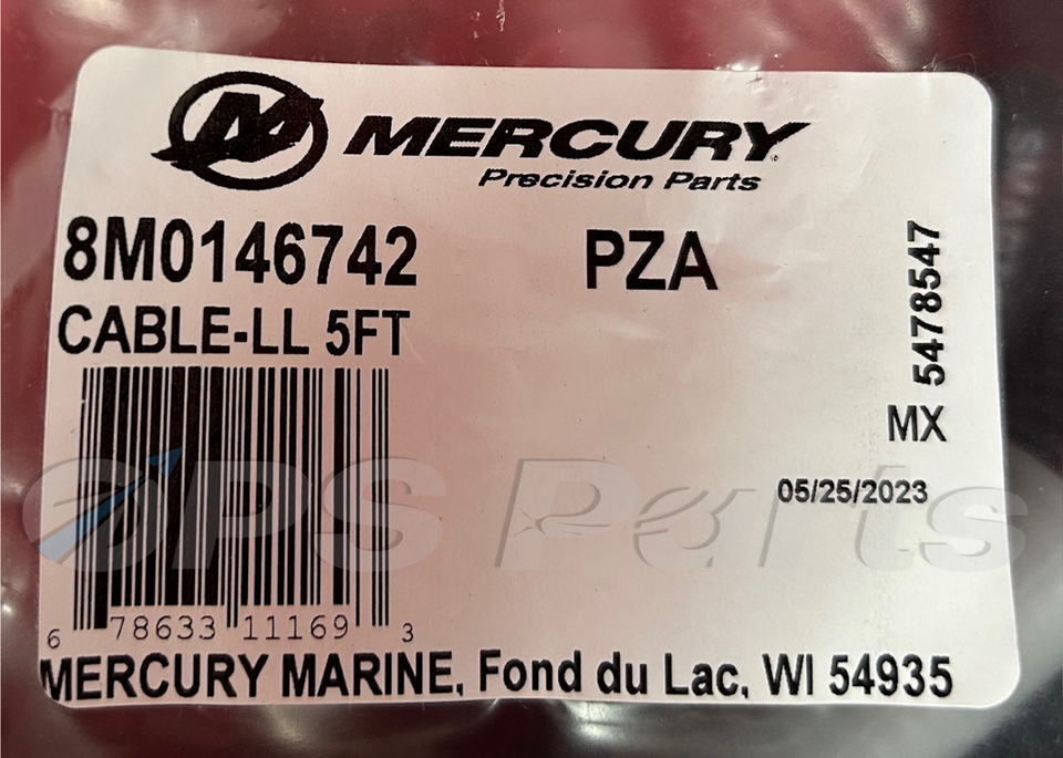 New/OEM Mercury Next Gen Low Loss Data Harness - 14 Pin / 5 ft. -Part ...