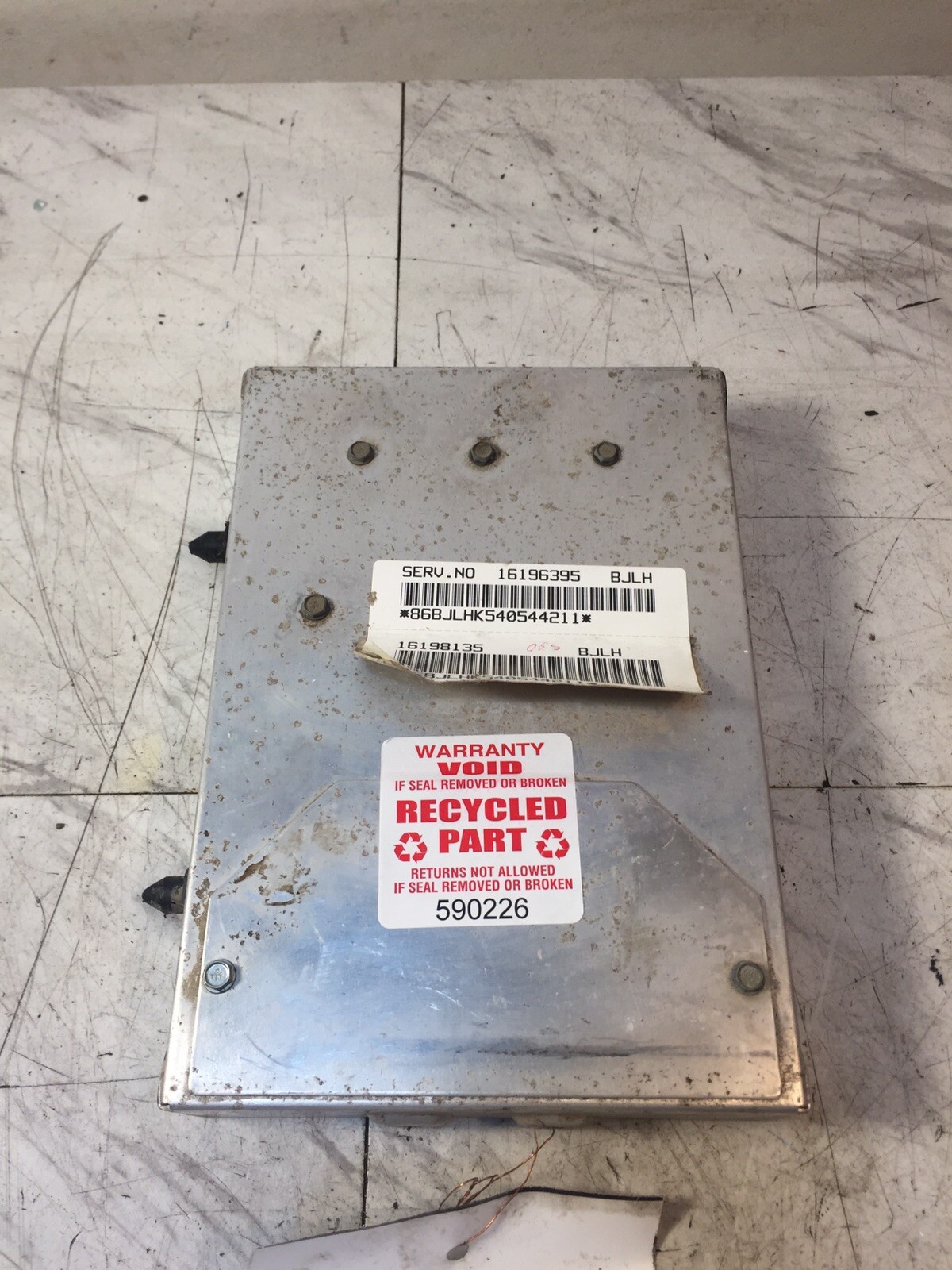 1994 Chevrolet Silverado Sierra Pickup Truck Engine Computer ECU ECM 5. ...