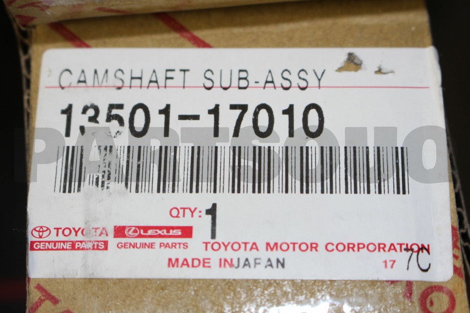 1350117010 Genuine Toyota CAMSHAFT 13501-17010 | eBay