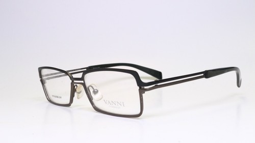NEW AUTHENTIC VANNI V 7684 C284 BLACK EYEGLASSES FRAME V7684 RX 51-14 ...