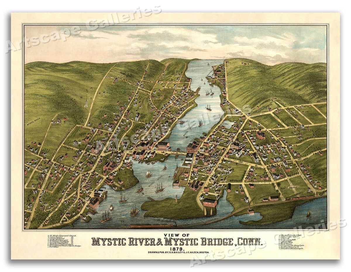 Connecticut River Ct Map