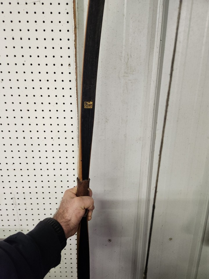 Vintage Bear Archery Cub longbow 1953 2nd year 62" ST58 39# RHLH | eBay