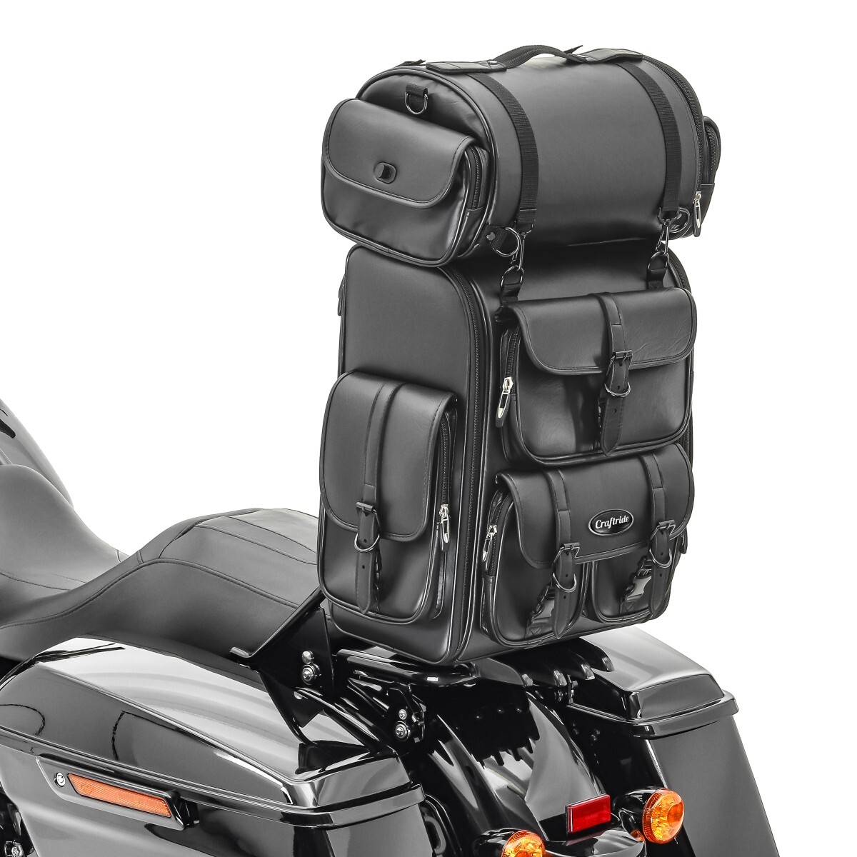 Sissybar Tasche für Triumph Rocket III Classic / Touring Craftride DLX ...