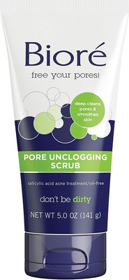 Biore Pore Unclogging Scrub Deep Cleansing 135ml | eBay
