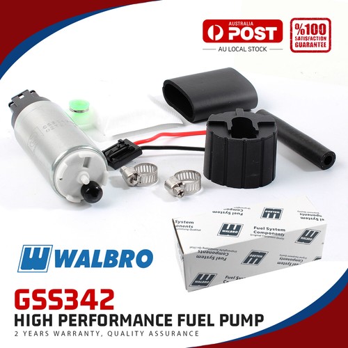 1x Genuine Walbro GSS342 255LPH High Pressure Fuel Pump Kit FITS WRX ...