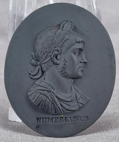 Wedgwood Numerian Numerianus Black Basalt Portrait Medallion Plaque ...