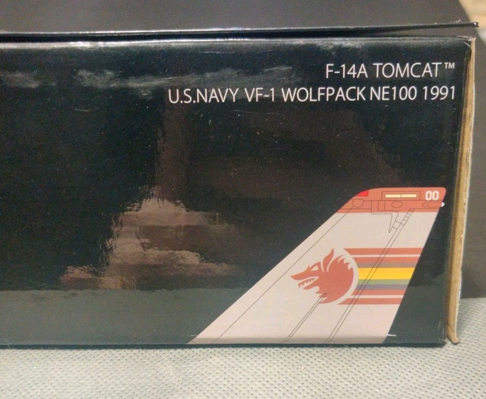 Century Wings 1:72 Scale F-14A Tomcat U.S.Navy VF-1 Wolfpack NE100 1991 ...