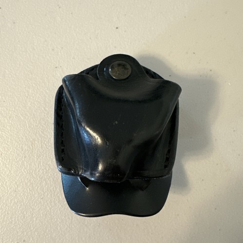 Aker Leather 506 Handcuff Case, Open Top, Black, Plain Belt Paddle | eBay