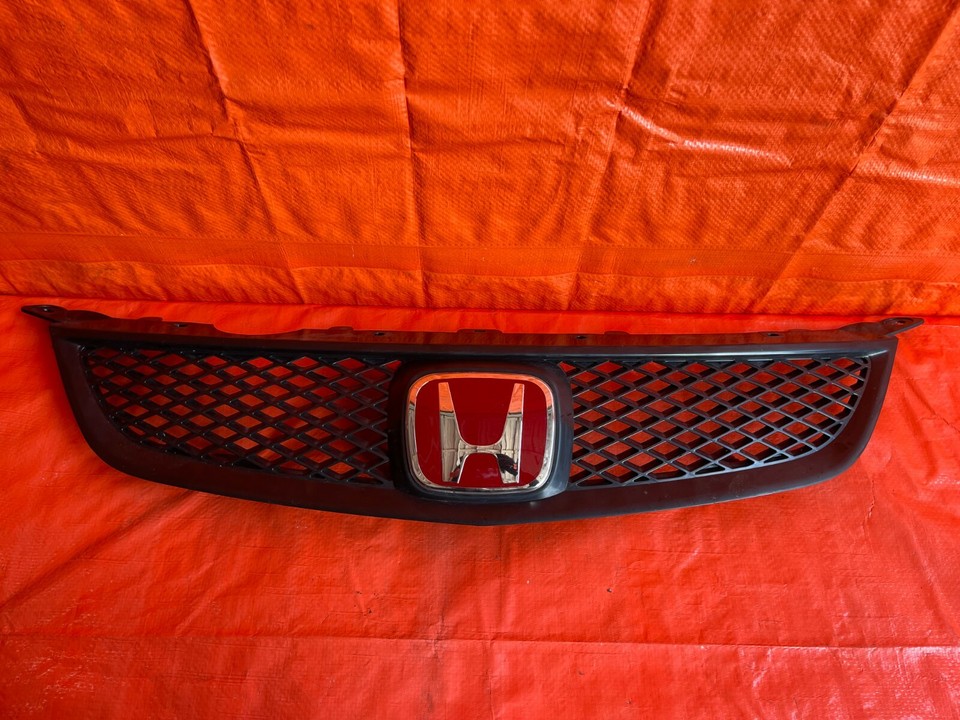 HONDA Civic SI EP3 - UKDM Full Type R Lip Kit Front Rear Bumper Grille ...