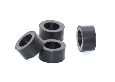 5/8" Rubber Spacer Bushing 1" OD x 1/2" Thick EPDM Mount Isolator ...