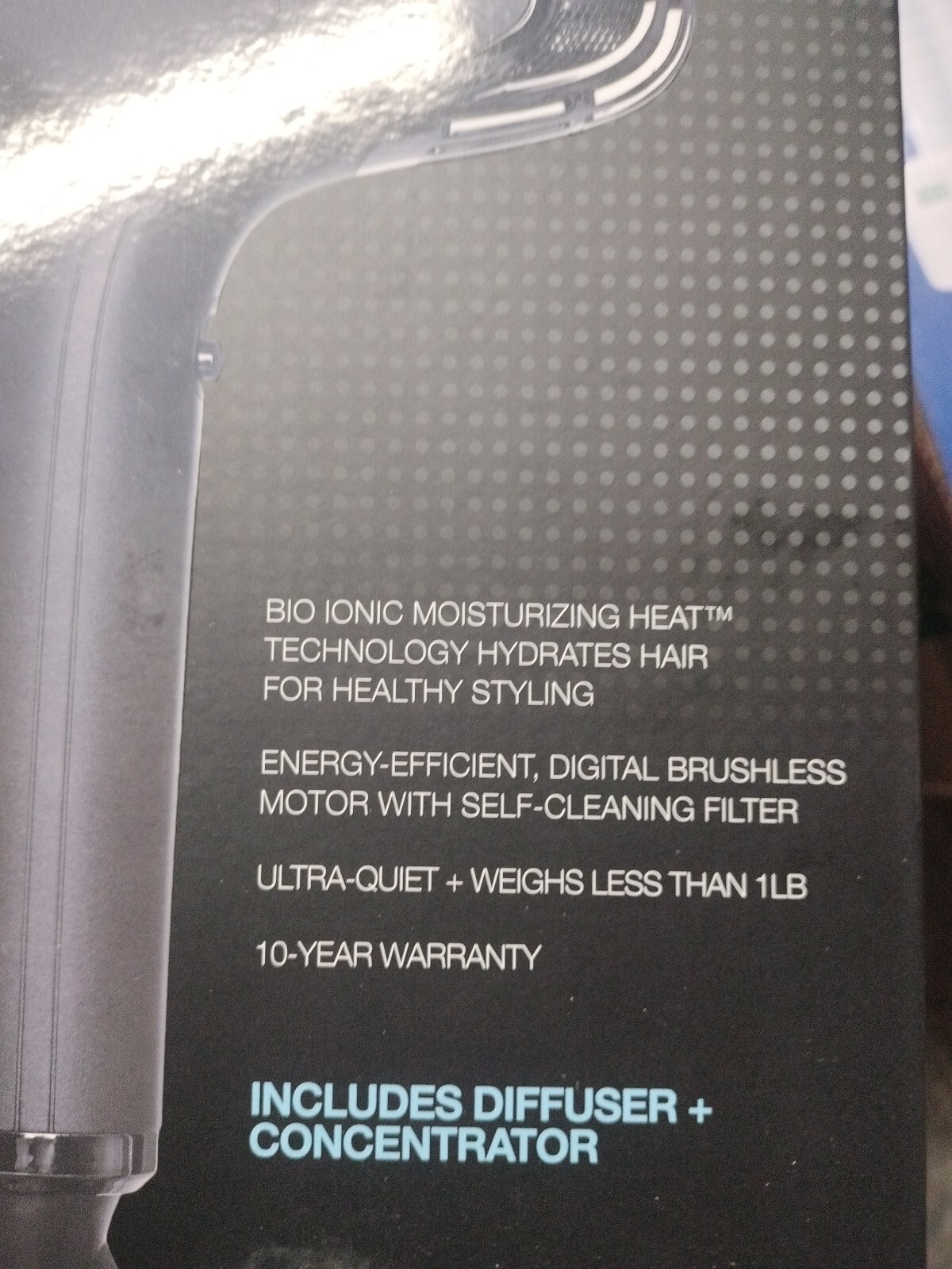 Bio Ionic SMART-X 1600W High Efficiency Dryer - Black for sale online ...