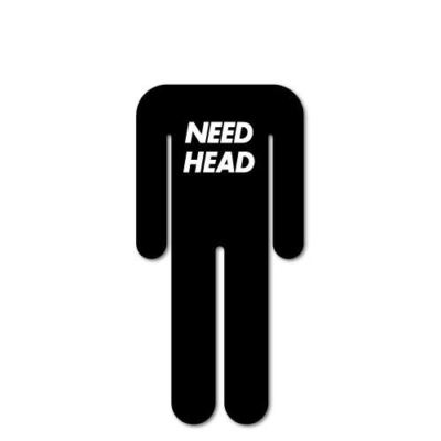 Need Head Sticker | eBay