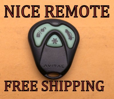 AVITAL KEYLESS REMOTE START ALARM SECURITY FOB TRANSMITTER EZSDEI474S ...
