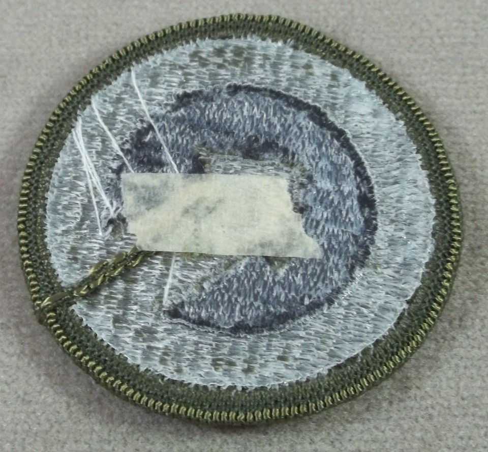 US Army 1st Logistical Command Subdued Merrowed Edge Patch | eBay