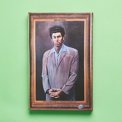 Seinfeld "The Kramer" Canvas Art Print Wall Portrait New, Sealed | eBay