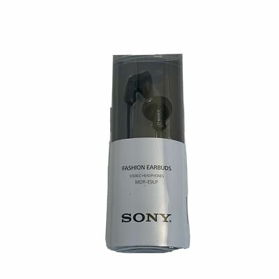 Sony Stereo Earbuds MDR-E9LP In Ear Black Headphones 27242813984| eBay