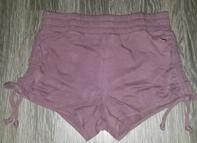 VS pink ruched sided shorts new size small deep ruby | eBay