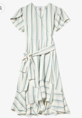 Cabi Boardwalk Wrap Dress Size Medium Style 6591 Was $143 New White ...