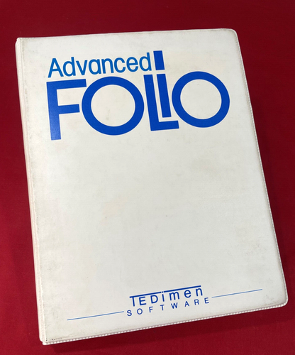 Advanced Folio Discs, Guide, Keystrip for Acorn BBC by Tedimen Software ...