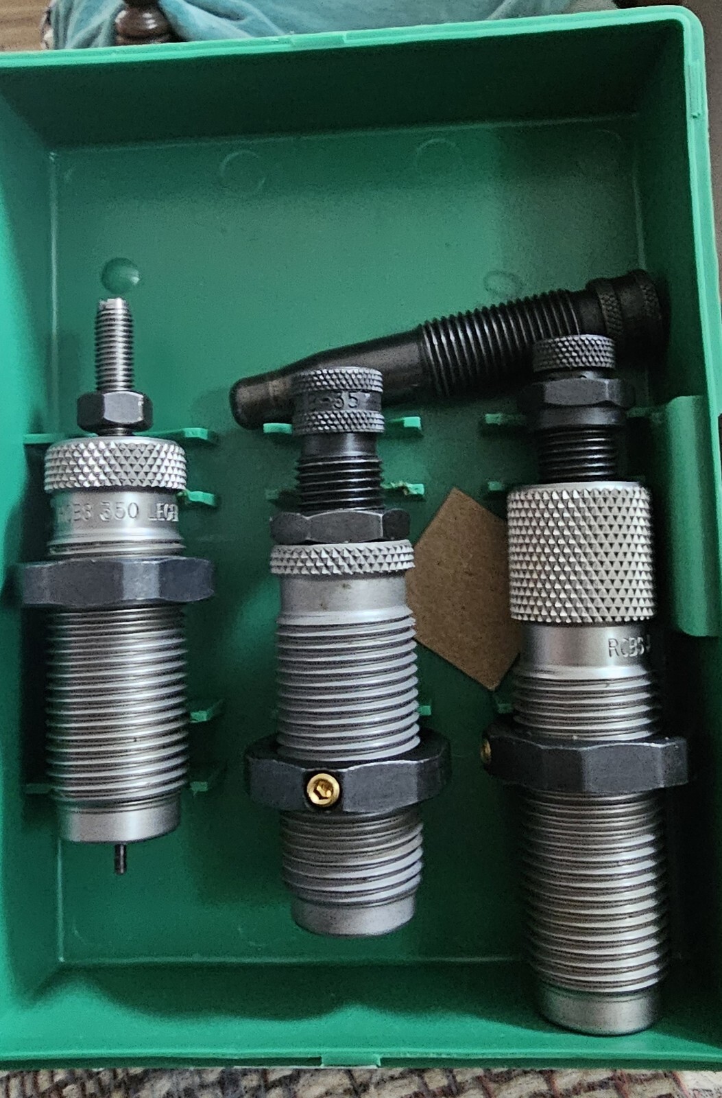 RCBS 3-Die Roll Crimp Set Group C For 350 Legend - 21904 | eBay