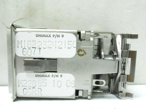 M22885/10-06GGRR UNIMAX SUBASSEMBLY PUSH SWITCH, LINE AS LEGEND NEW OLD ...