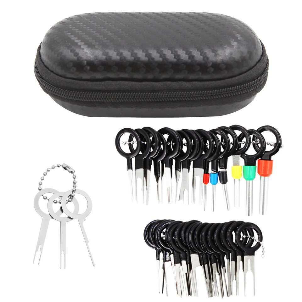 Electrical Wiring Crimp Connector Pin Extractor Kit Keys Automotive ...