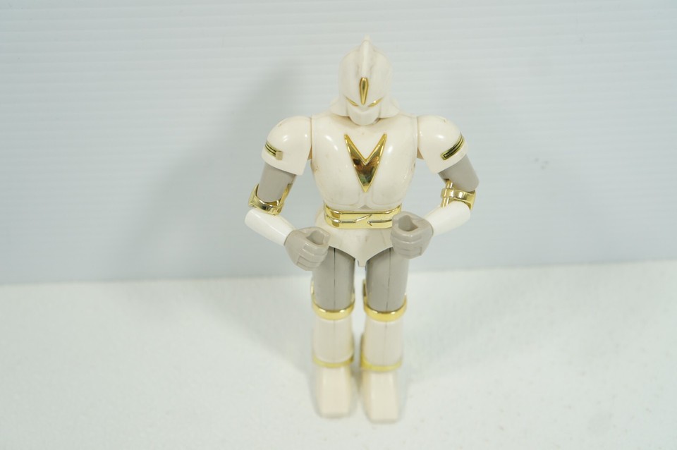 Mighty Morphin Power Rangers White Battle Borg Figure Bandai 1995 | eBay