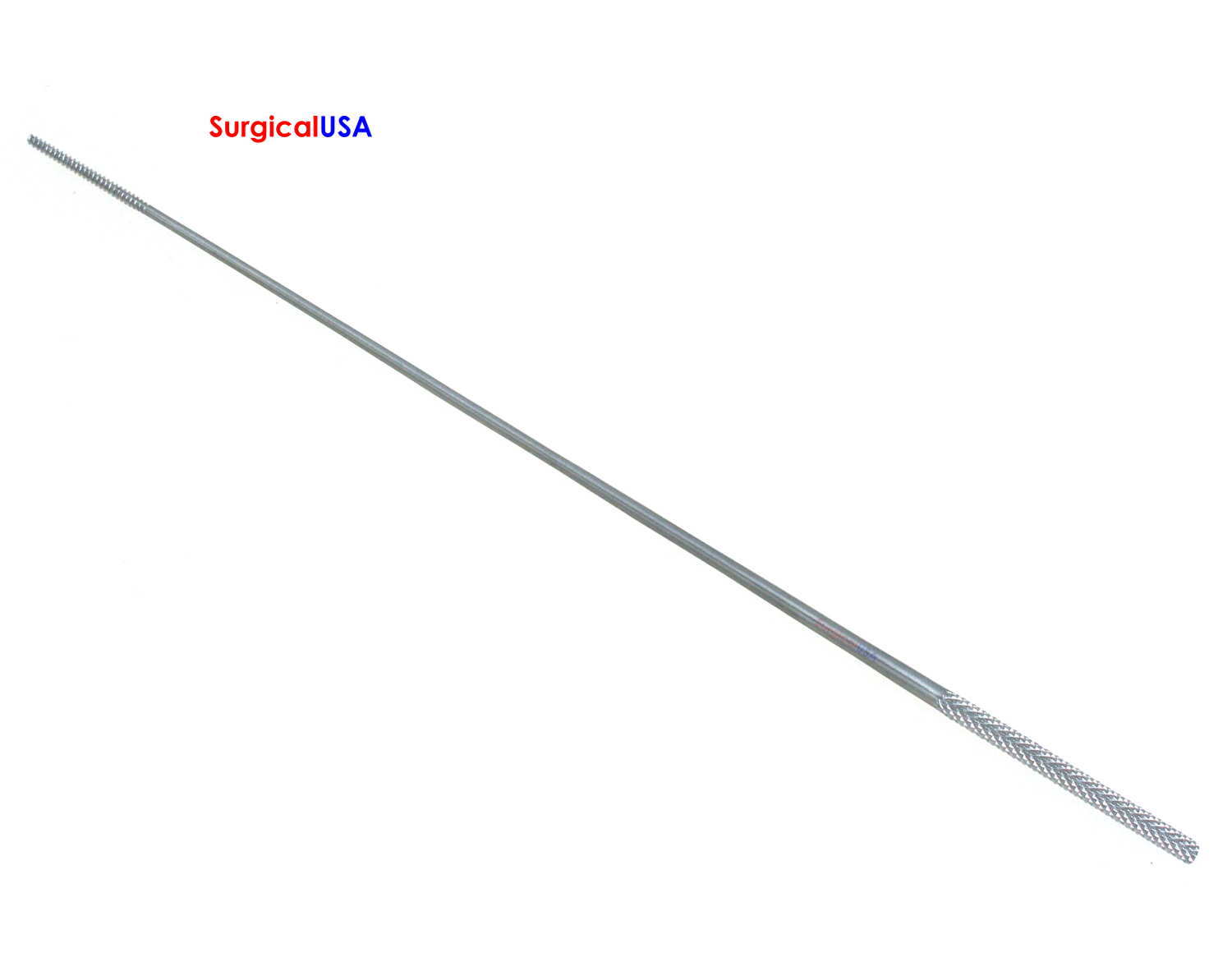 Uebe Cotton Applicators 7" Cross Serrated Tip Single End Round Handle ...