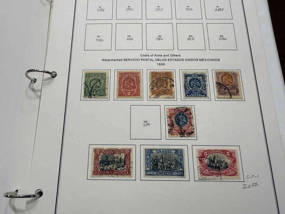 LARGE MEXICO STAMP COLLECTION ALL PICTURED HIGH CV 2500 $$$++++ | eBay