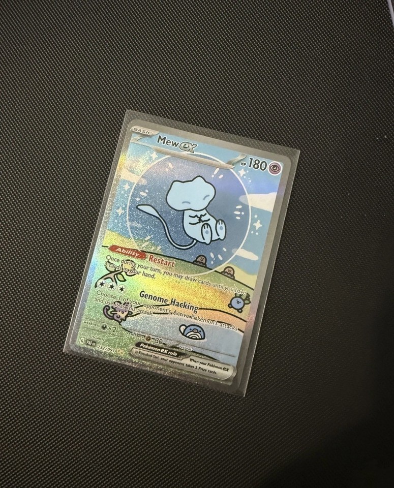 Pokémon TCG Bubble Mew EX Paldean Fates Card 232/091 Near Mint ...
