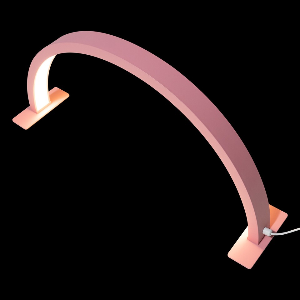 LED Half-Moon Desk Lamp for Beauty, Makeup, Nail, and Tattoo ...