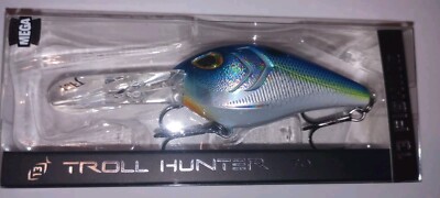 13 Fishing Troll Hunter 70 Stunner Color 15' Diving Rattle Crankbait ...