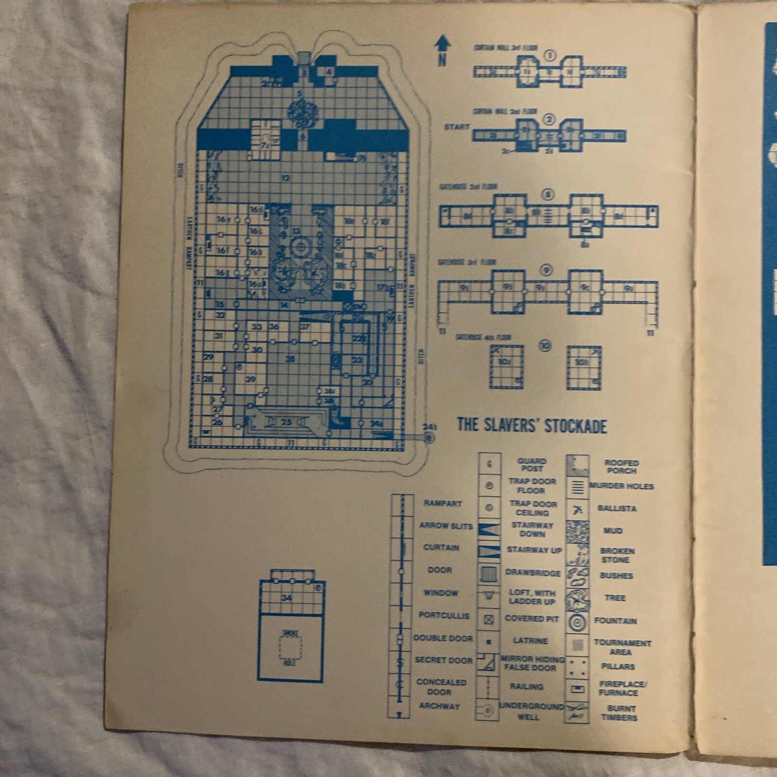 AD&D Module A2 - Secret of the Slavers Stockade - Dungeons & Dragons ...