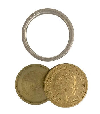 British Secret Agent Hollow £1 SPY COIN with hidden compartment ROYAL ...