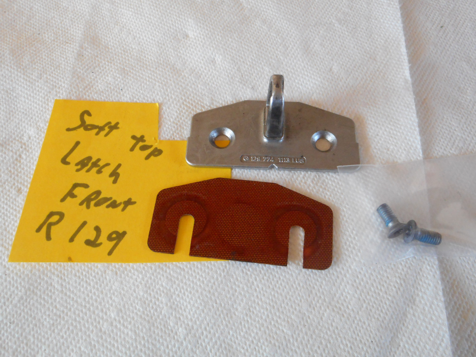 Mercedes Benz R129 Front Soft Top Latch SL320 SL500 SL600 convertible ...