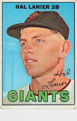 HAL LANIER 1967 TOPPS BASEBALL #4 | eBay