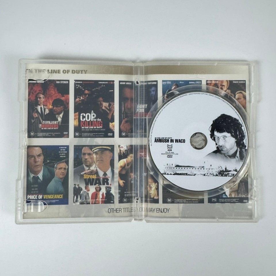 In the Line of Duty - Ambush in Waco (DVD 1993) Tim Daly Dan Lauria ...