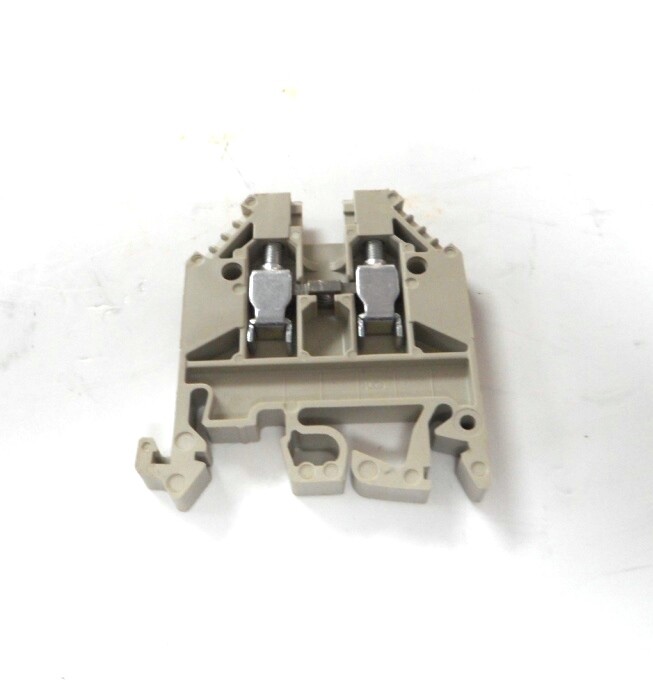 WIELAND ELECTRIC TERMINAL BLOCK, WK4/U, 800V, 2 POSTION, #20...10 AWG ...